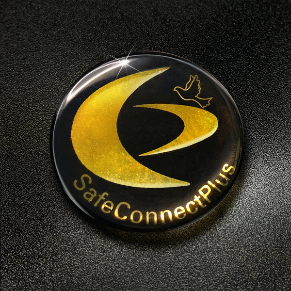 EMF Mega Shield - Gold on Black – Safe Connect Plus