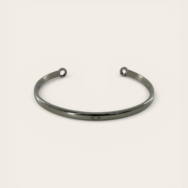 EMF Protection Bracelet: Stainless Steel Cuff for Women – Safe Connect Plus