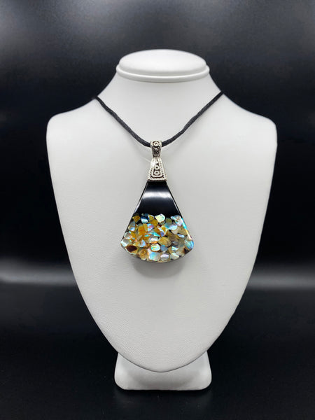 EMF Blocker Necklace | Black Mediterranean Beauty Shield – Safe Connect ...