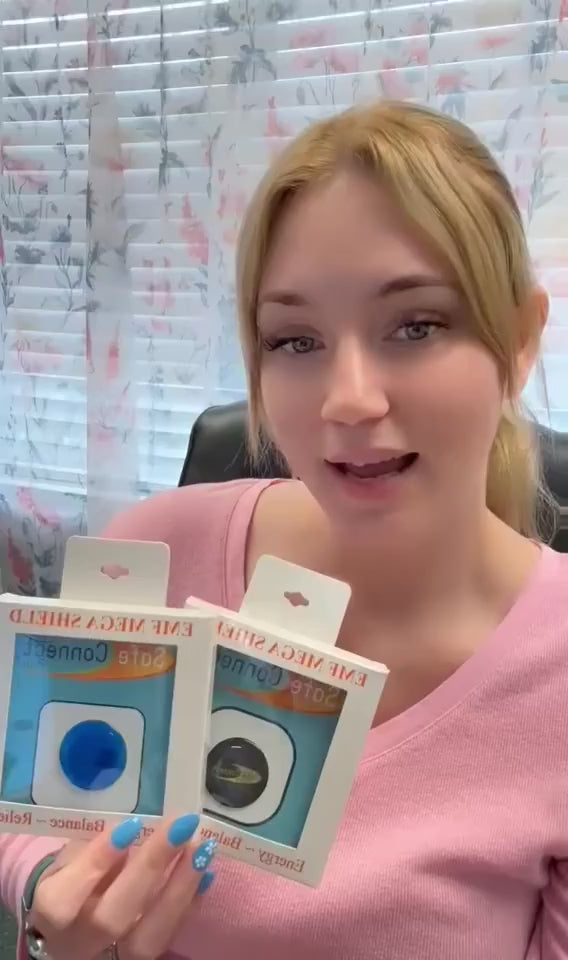 EMF Protection Mega Shield: Silver on Black – Safe Connect Plus